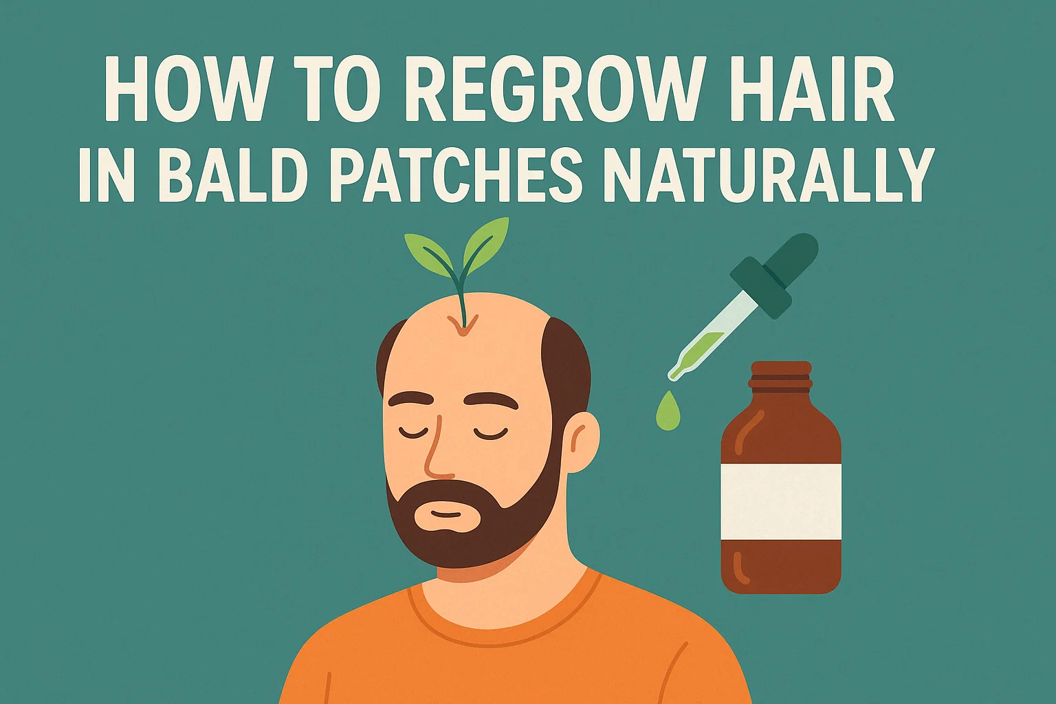 How to Regrow Hair in Bald Patches Naturally